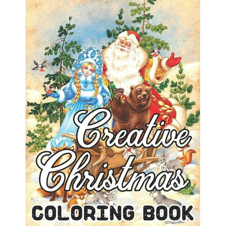 complex christmas coloring pages