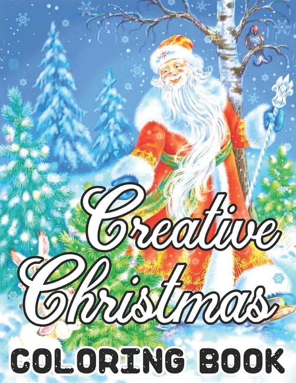 Creative Christmas Coloring Book : CHRISTMAS: Simple, Relaxing Festive ...