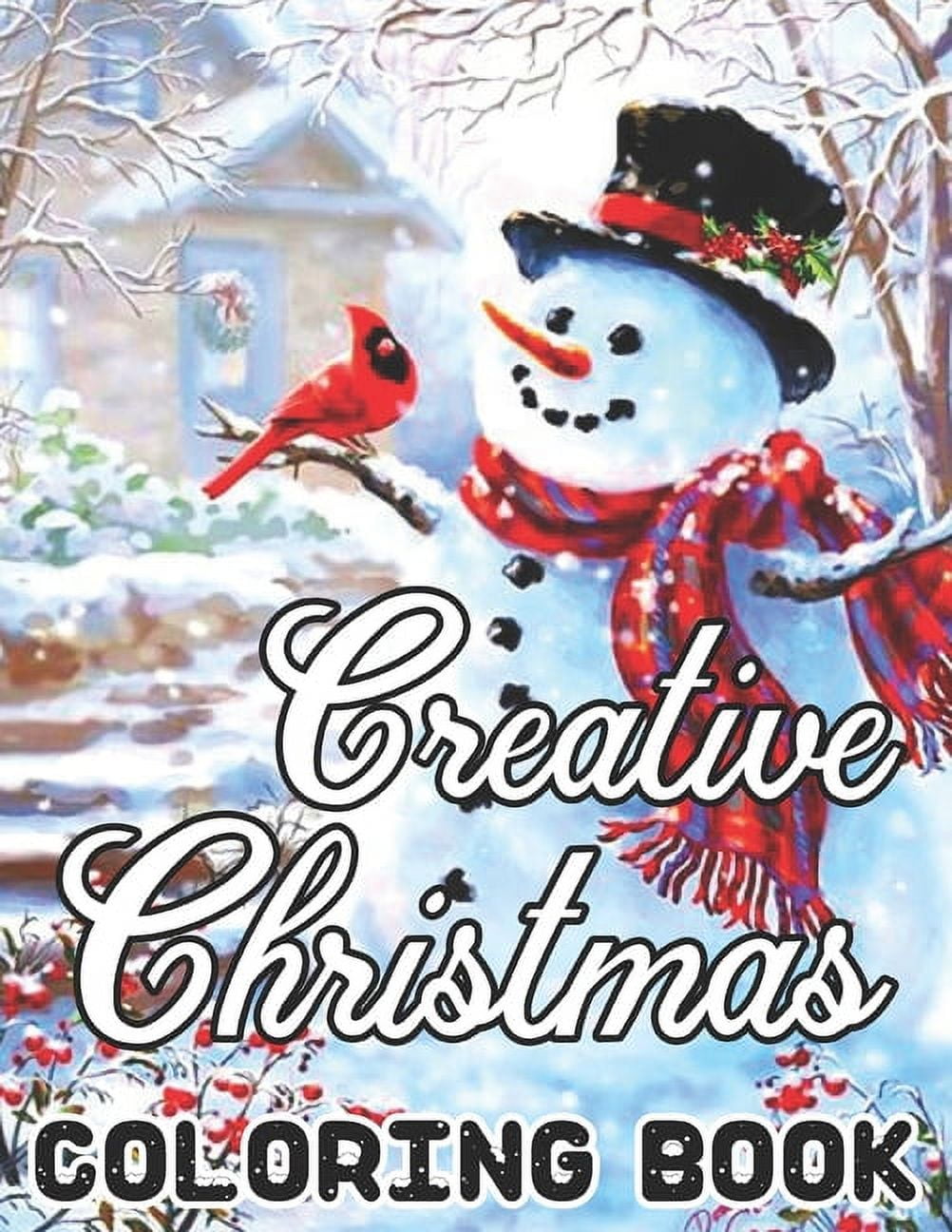 Creative Christmas Coloring Book: Christmas, Santa's Designs: Adult ...