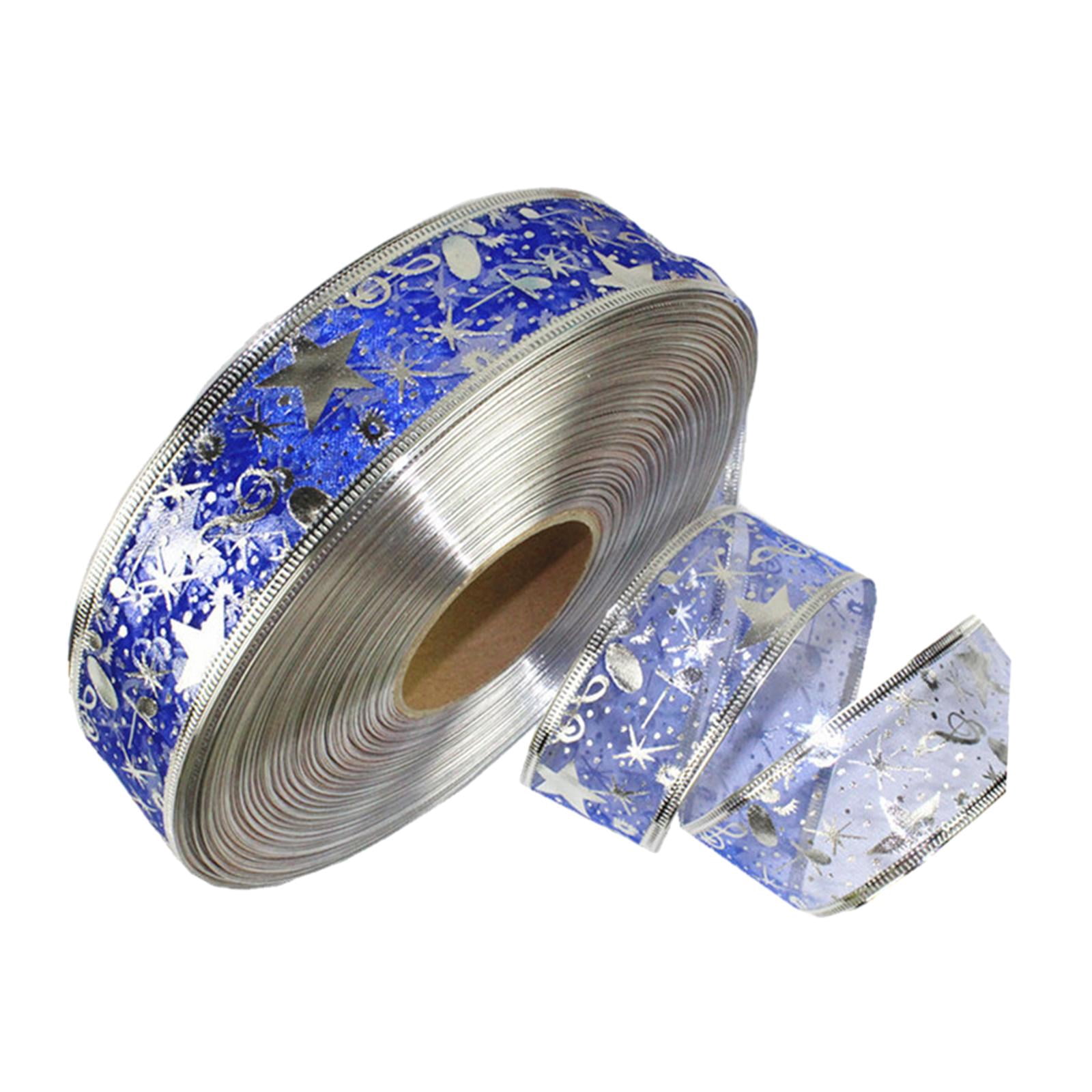 Creative Christmas Ribbon with Wired Edge for DIY Gift Packaging ...