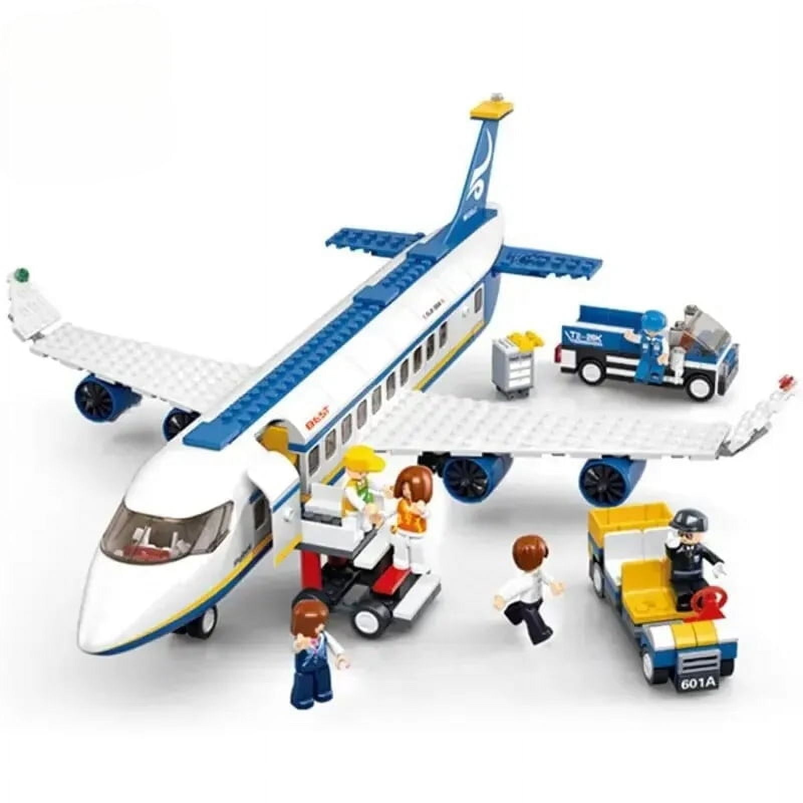 Creative City Airbus Cargo Aircraft Plane Building Blocks Air Ambulance ...