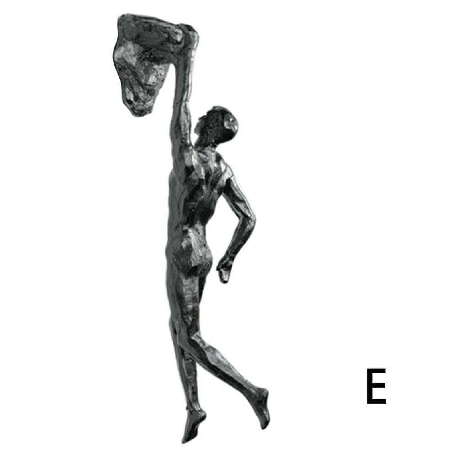 Creative Climbing Man Resin Iron Wire Wall Hanging Figures ღ J3B9 ...