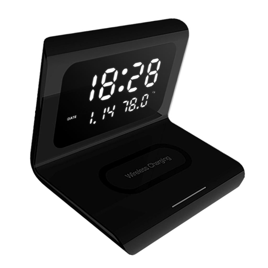 Creative Clock Multifunctional Three- Electric Charger LED Charging Pad ...