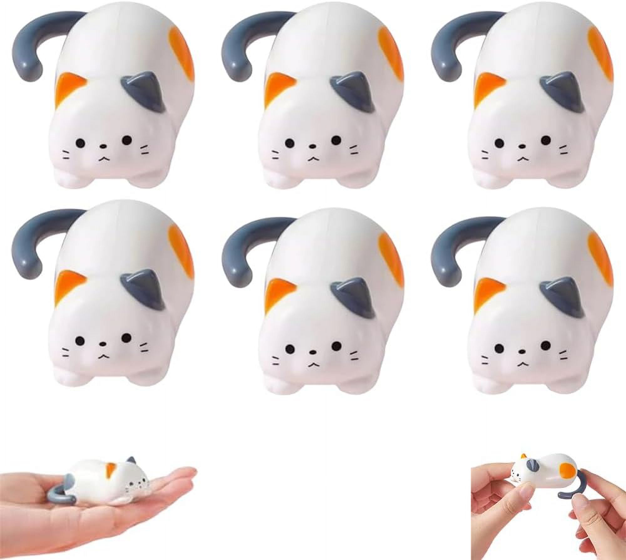 Creative Clockwork Kitten Movable Toy Ornaments, Windup Kitten Stress ...