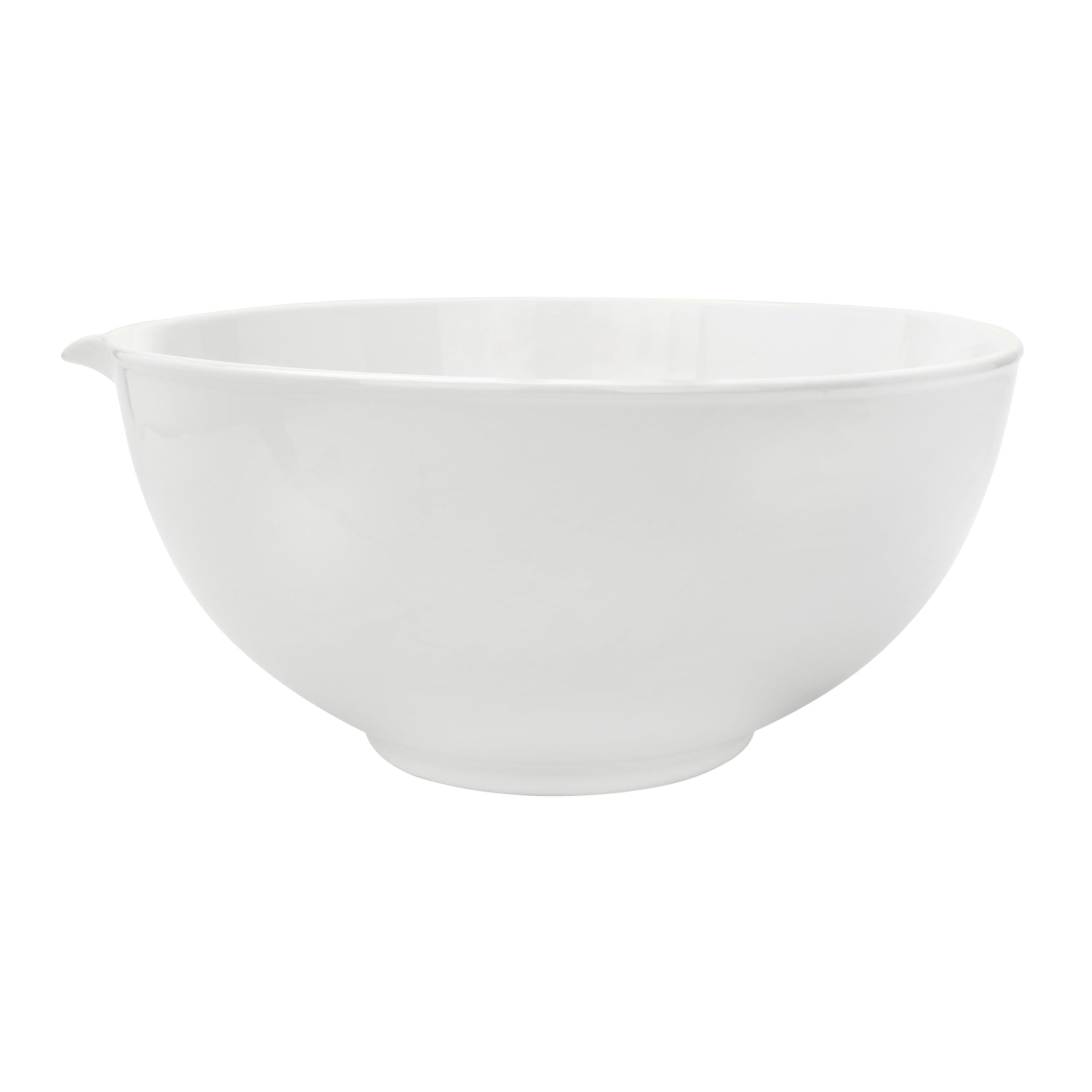 Creative Co-Op Antique White Vintage Reproduction Stoneware Batter Bowl ...