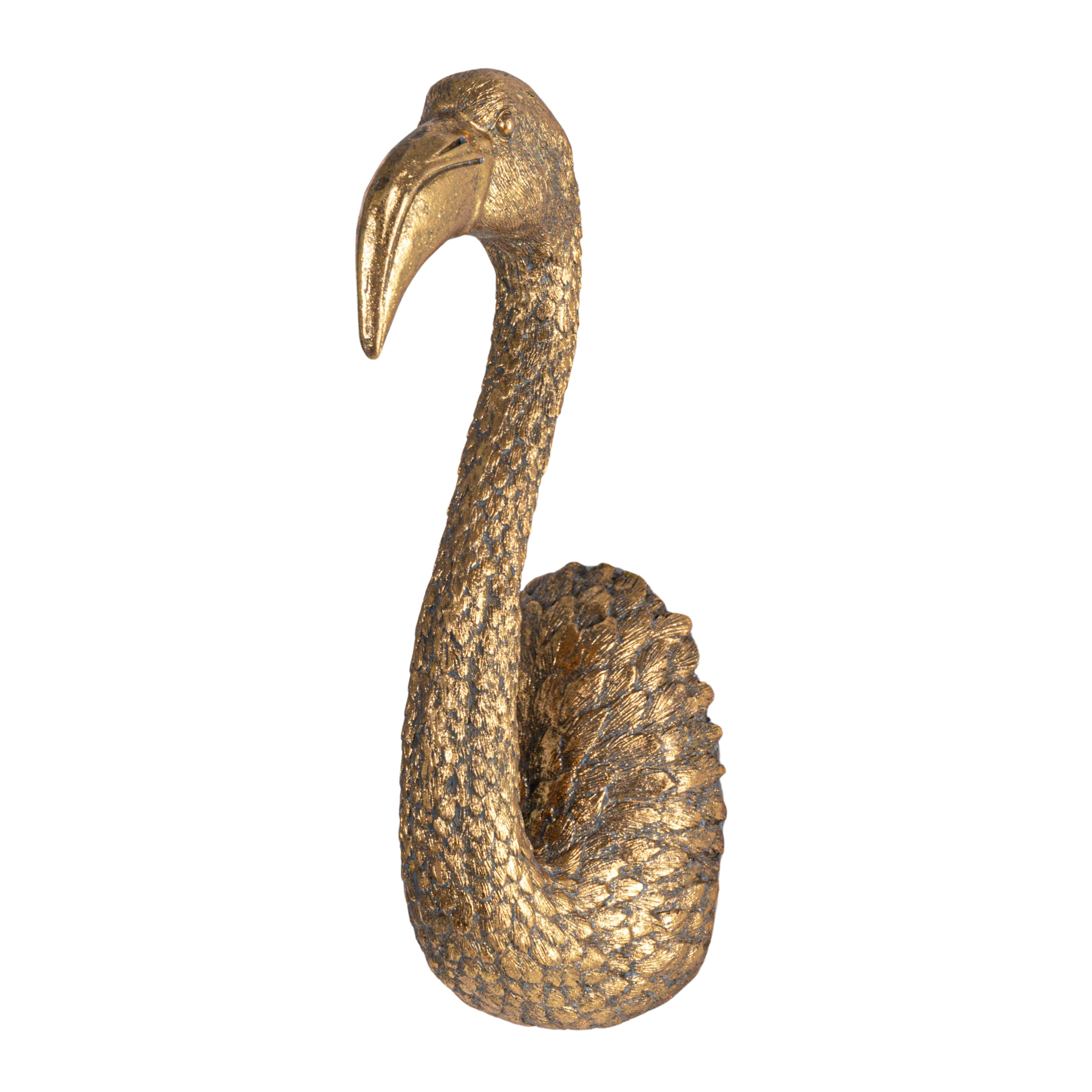 Creative Co-Op Decorative Resin Bird Bust Wall Decor, Gold - Walmart.com