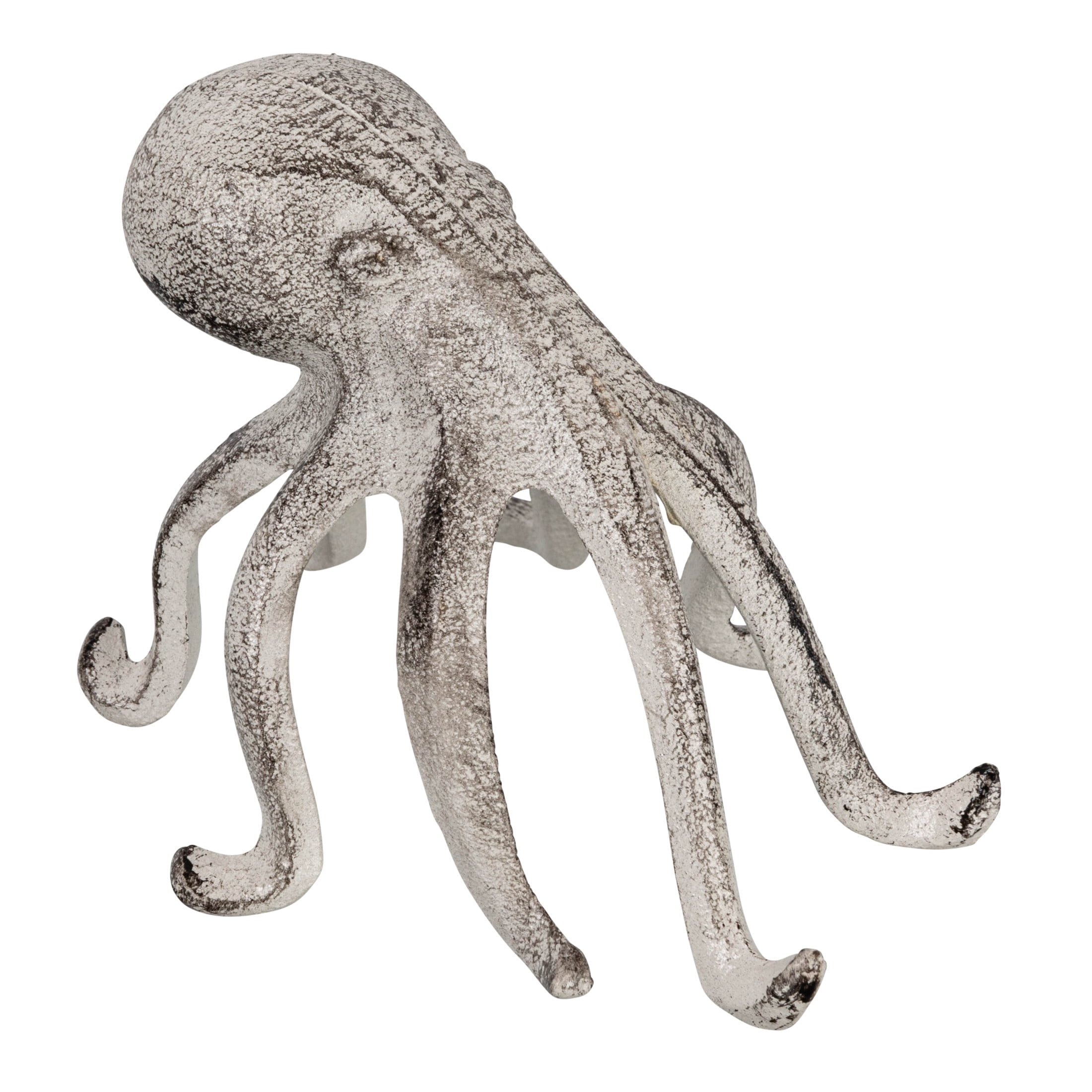 Creative Co-Op Eclectic Cast Iron Octopus Figurine Phone/Tablet Holder ...