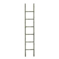 Creative Co-Op Heavily Distressed 78"H Decorative Metal Ladder with 6 ...