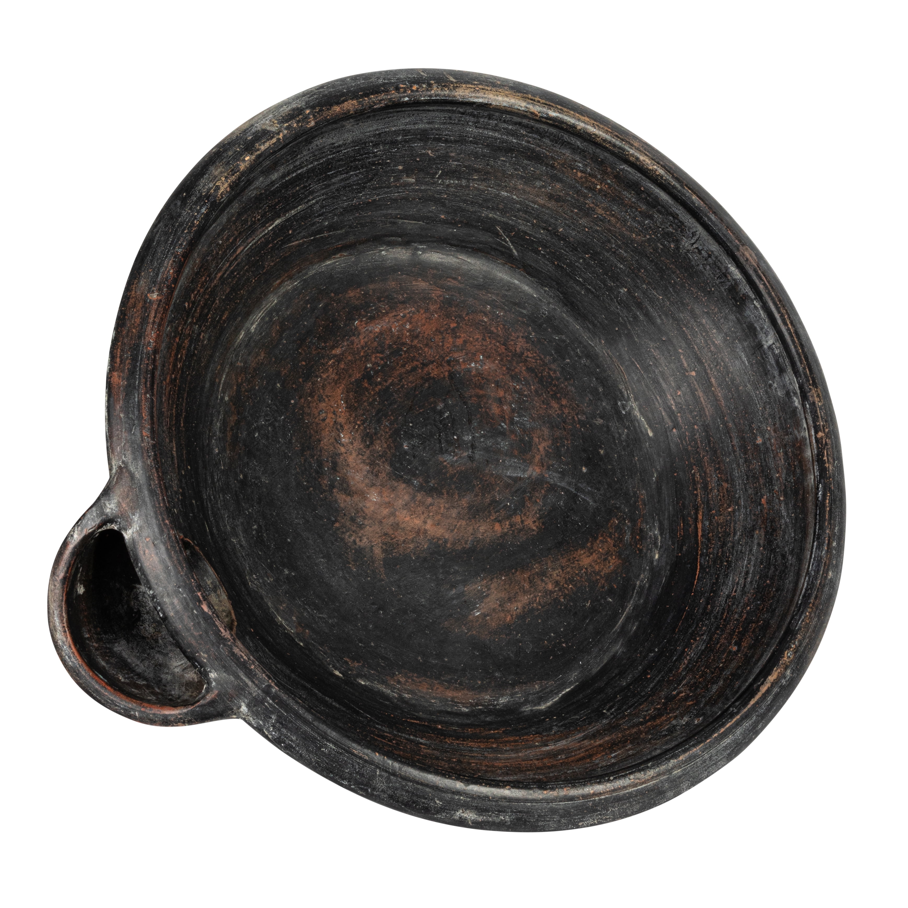 Creative Co-Op Large Decorative Vintage Clay Bowl with Handle for ...