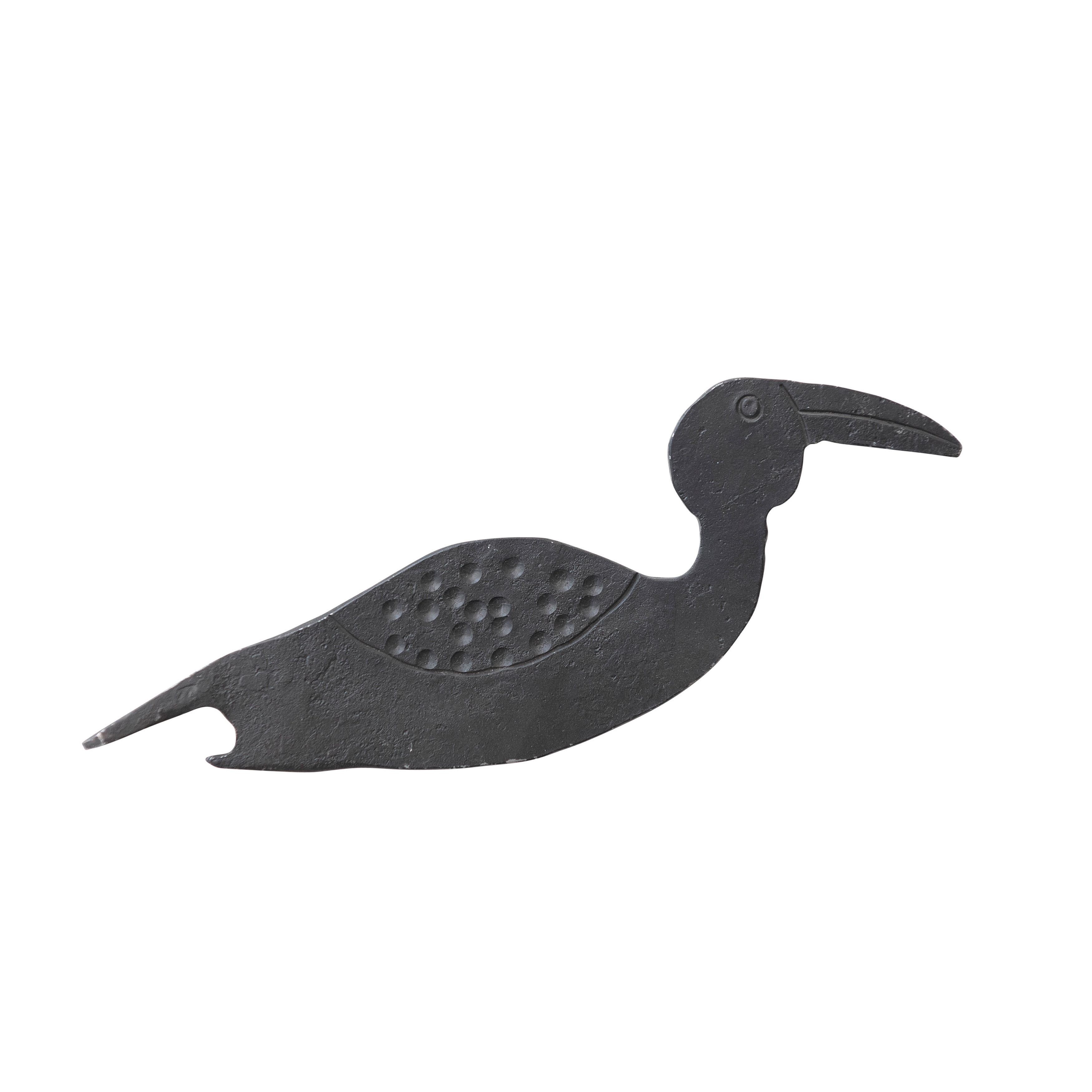 Creative Co-Op Metal Bird Shaped Bottle Opener, Black - Walmart.com