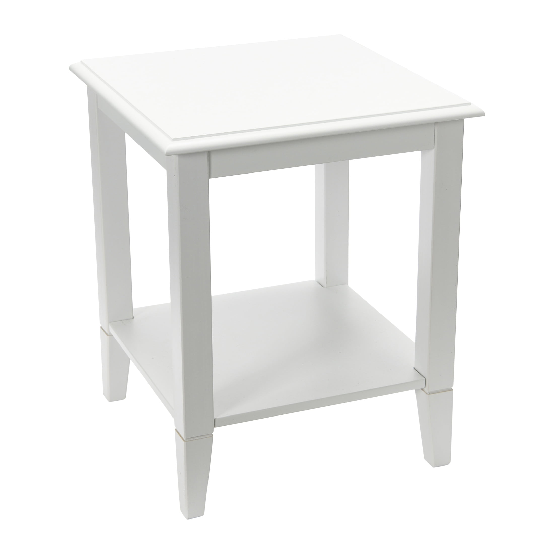 Creative Co-Op Pleasantville Small Rectangular End Table with Storage ...