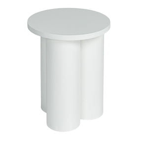 Free Shipping! Creative Co-Op Ergo Pedestal Cocktail Side Table, Black ...