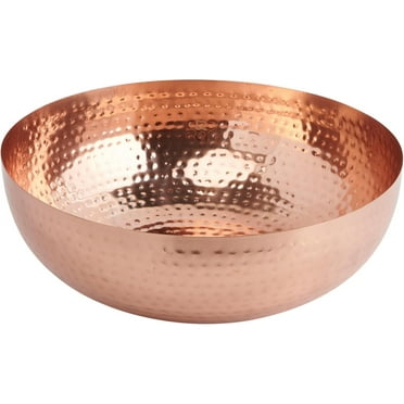 Creative Co-Op Round Glass Bowl with 4 Pattern Design Styles ...