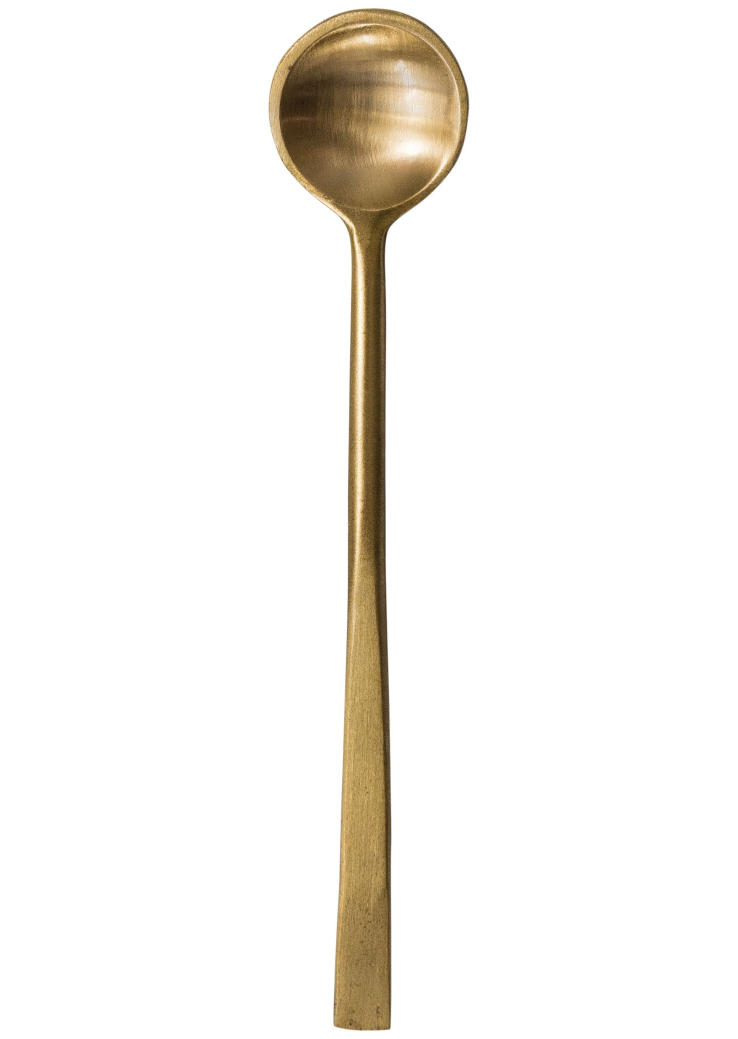 Creative Co-Op Spoon with Antique Brass Finish - Walmart.com