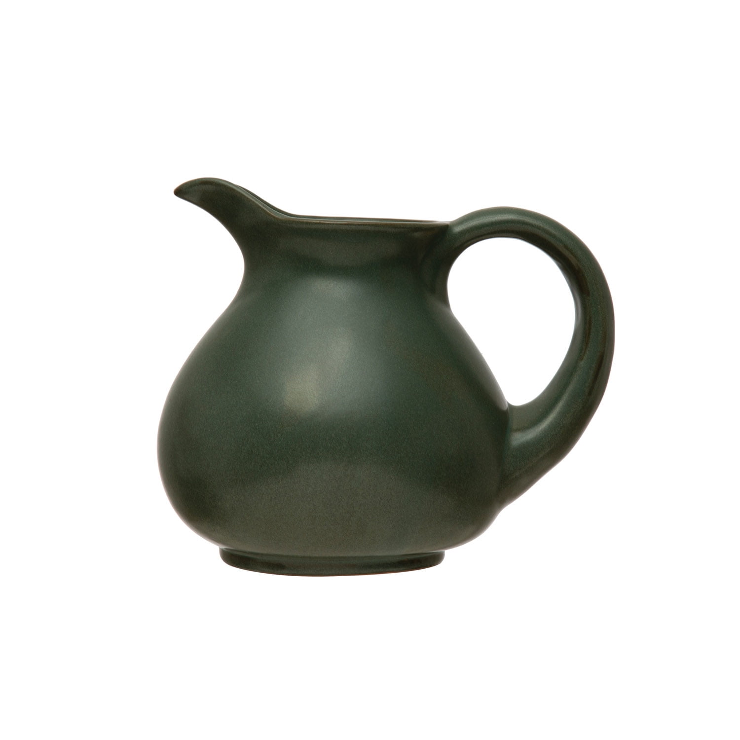 Creative Co-Op Stoneware Pitcher, Reactive Glaze - Walmart.com