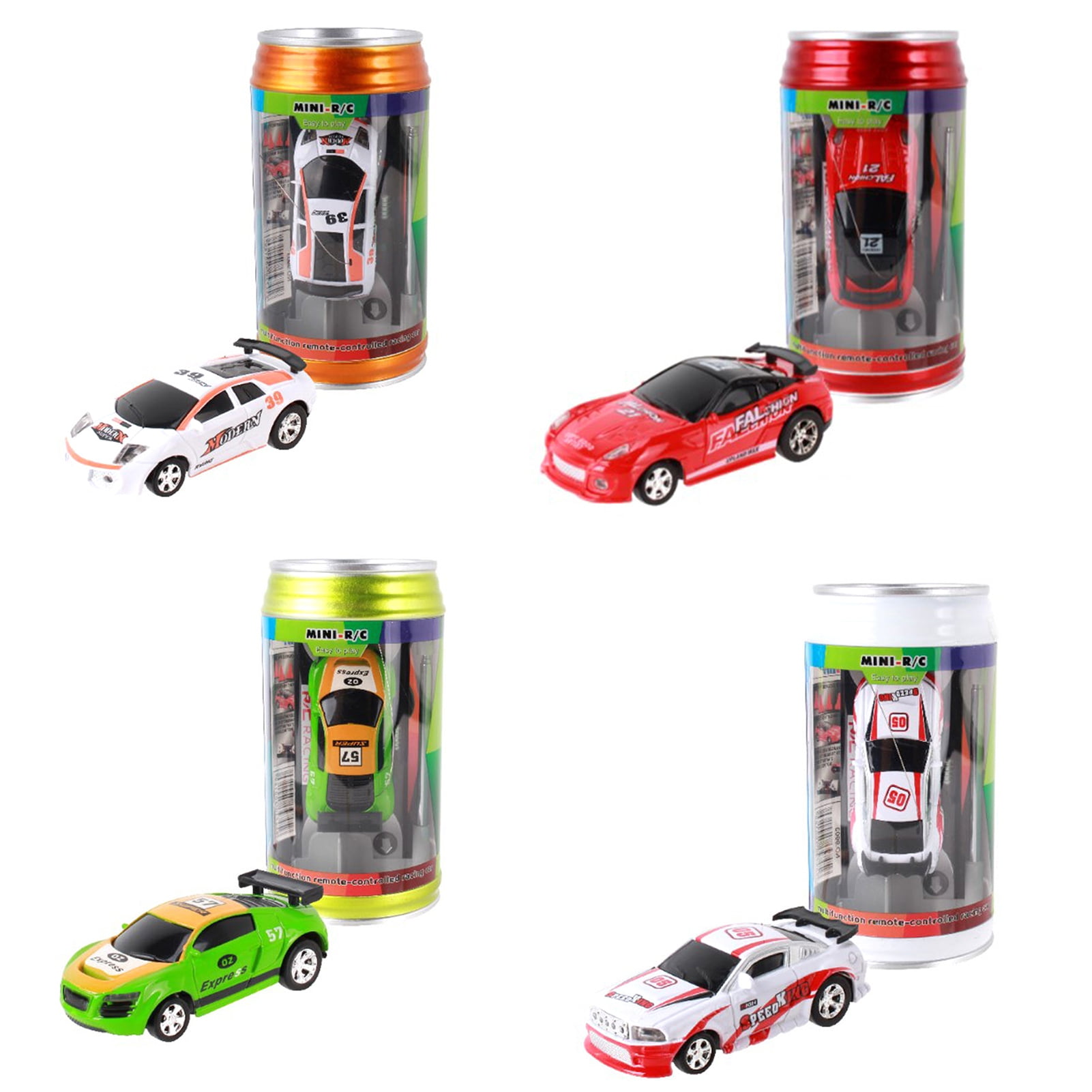 Creative Coke Can RC Car - Mini Electric Remote Control Racing Car with ...