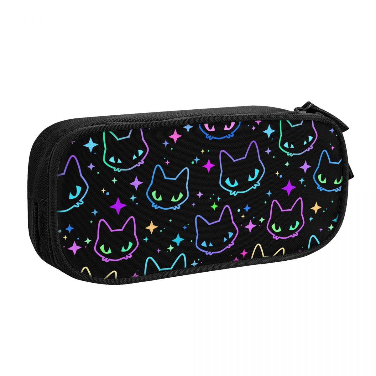 Creative Colorful Neon Cat Pencil Cases Pencil Pouch Pen Holder for ...