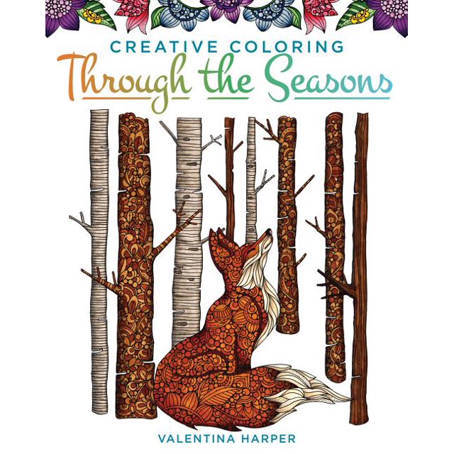 Creative Coloring Through the Seasons - Walmart.com