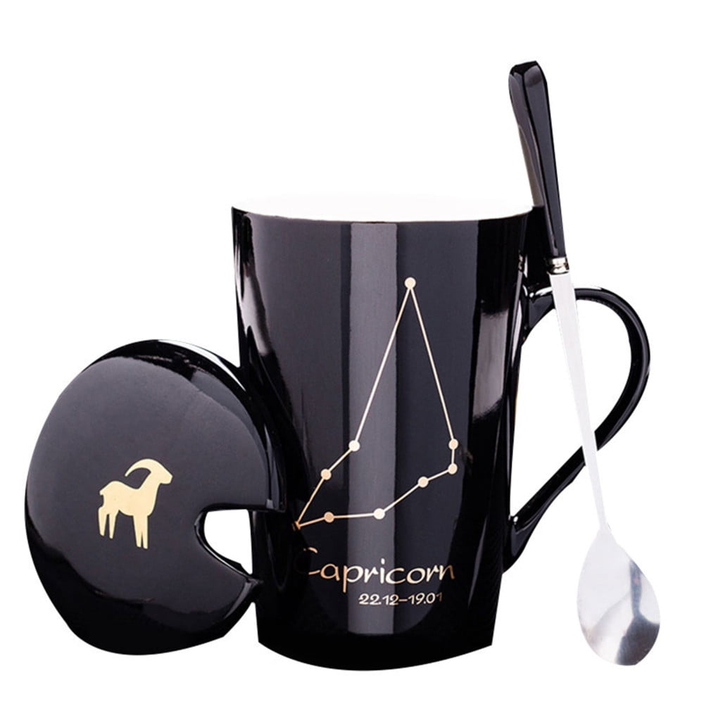 Creative Constellation Zodiac Coffee Mug Set Capacity Upgrade Tea Cup ...
