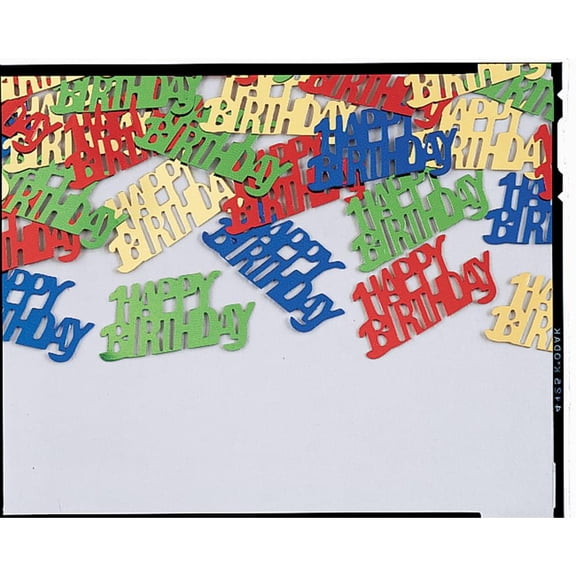 Happy Birthday Confetti