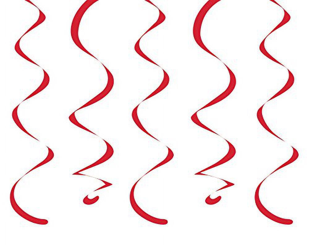 Creative Converting 10-Count Dizzy Danglers Hanging Streamers, 18 ...