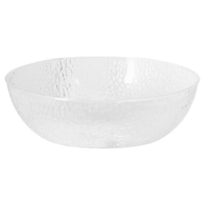 Clear Plastic Punch and Serving Bowls for Parties and Events