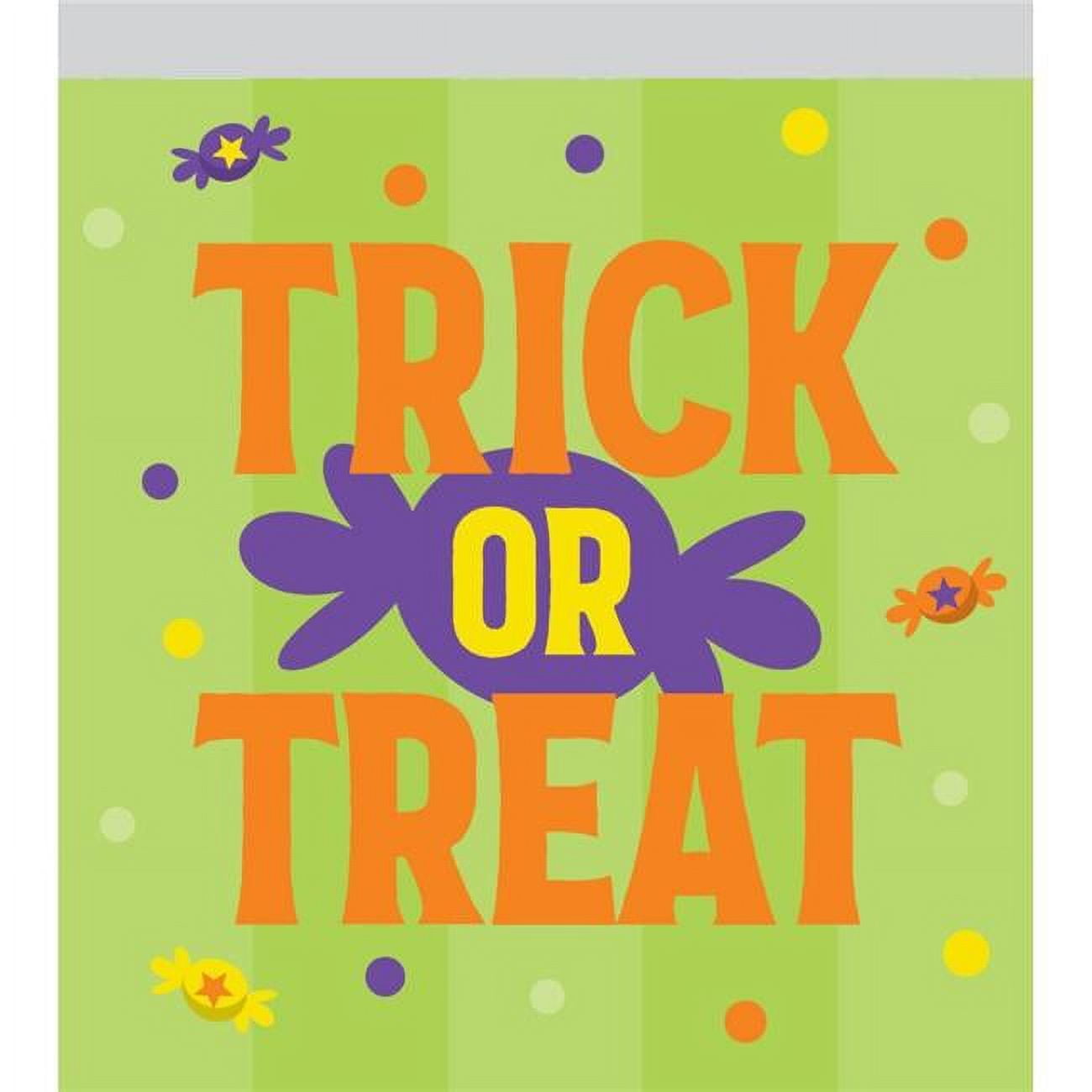 Creative Converting 352993 7 x 6.25 in. Halloween Trick or Treat ...