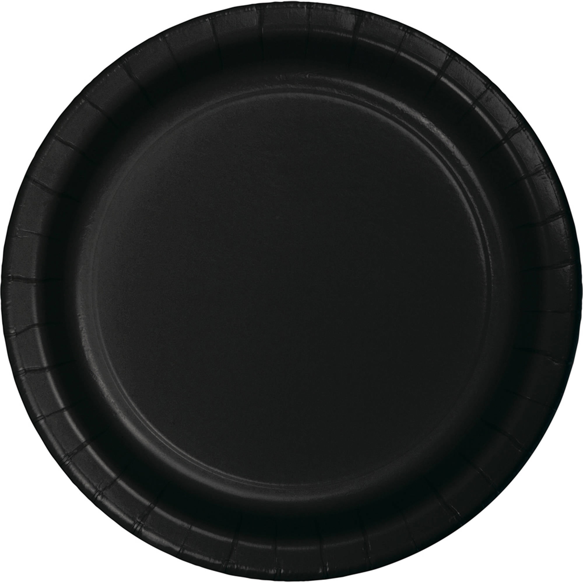 Creative Converting Black Dessert Plates, 75-Pack - Walmart.com