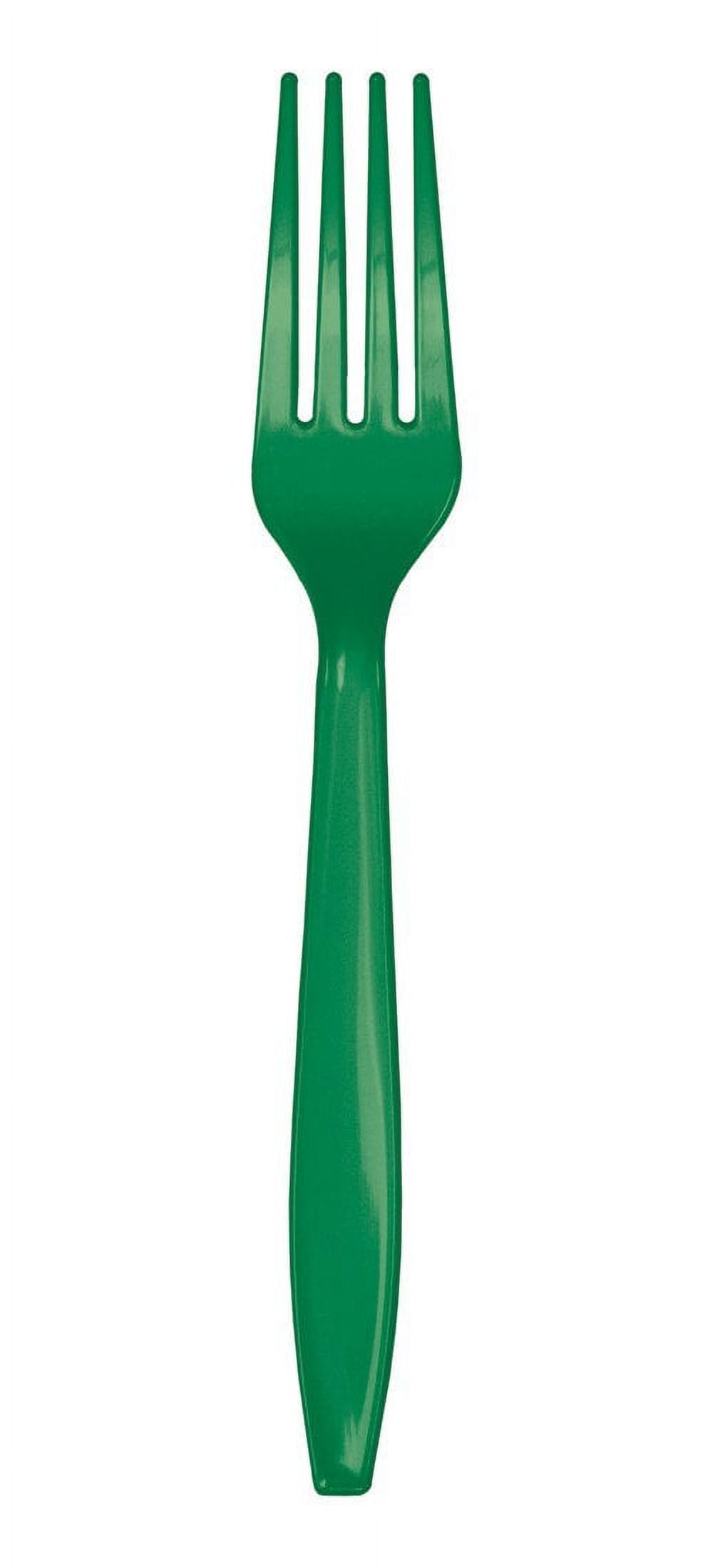 Creative Converting Emerald Green Plastic Forks, 24-Pack - Walmart.com