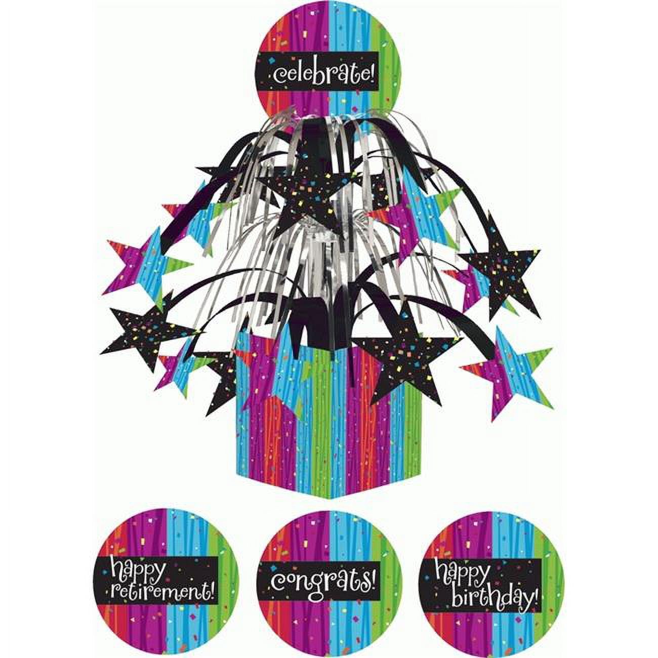 Creative Converting Milestone Celebrations Centerpiece With Attachments ...