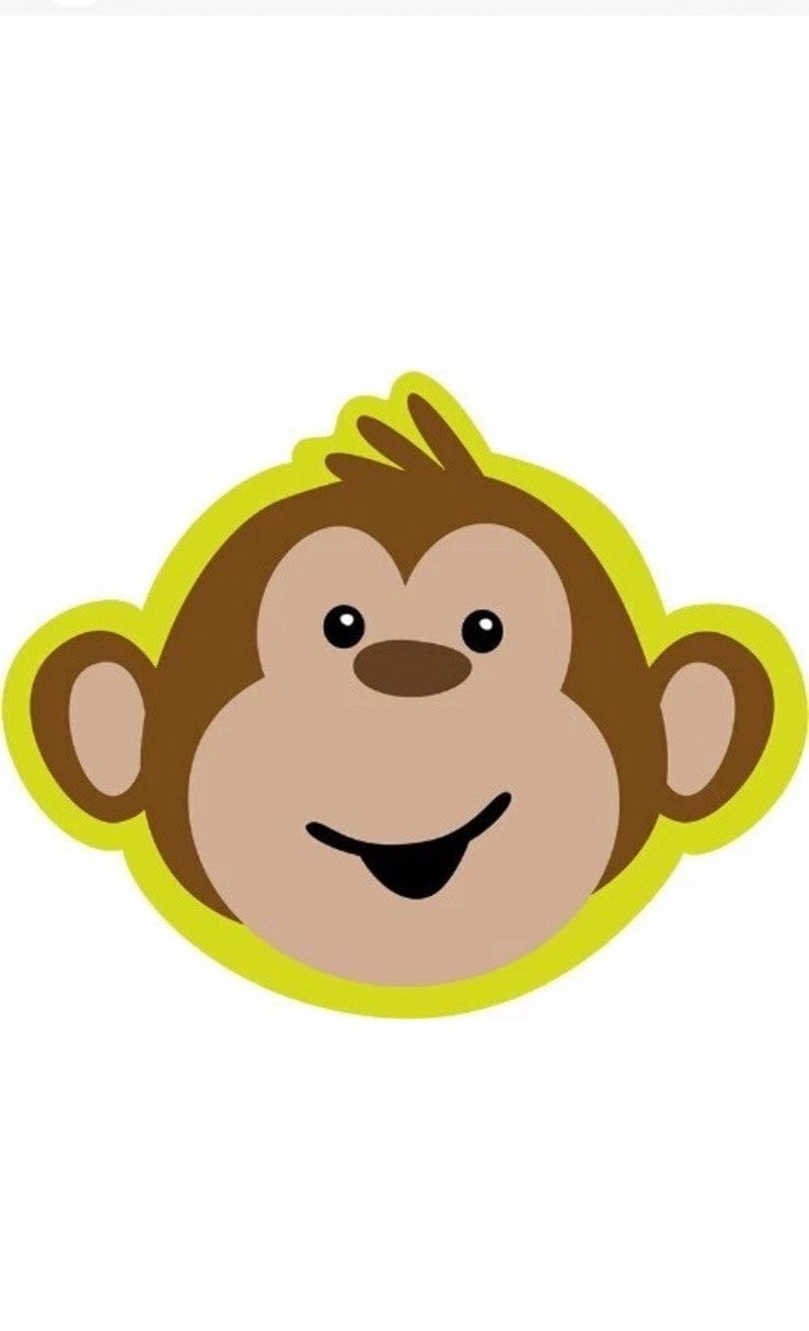 Creative Converting Monkeyin' Around Birthday Party Invitations, 8 ...