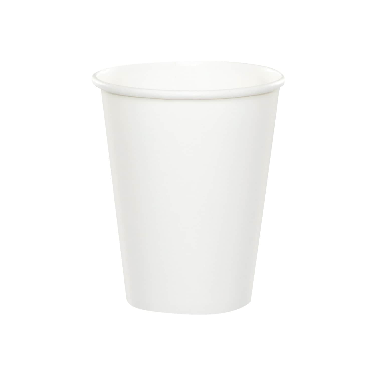 Creative Converting Paper Hot/Cold Cup 9 Oz. White 72 Cups/Pack ...