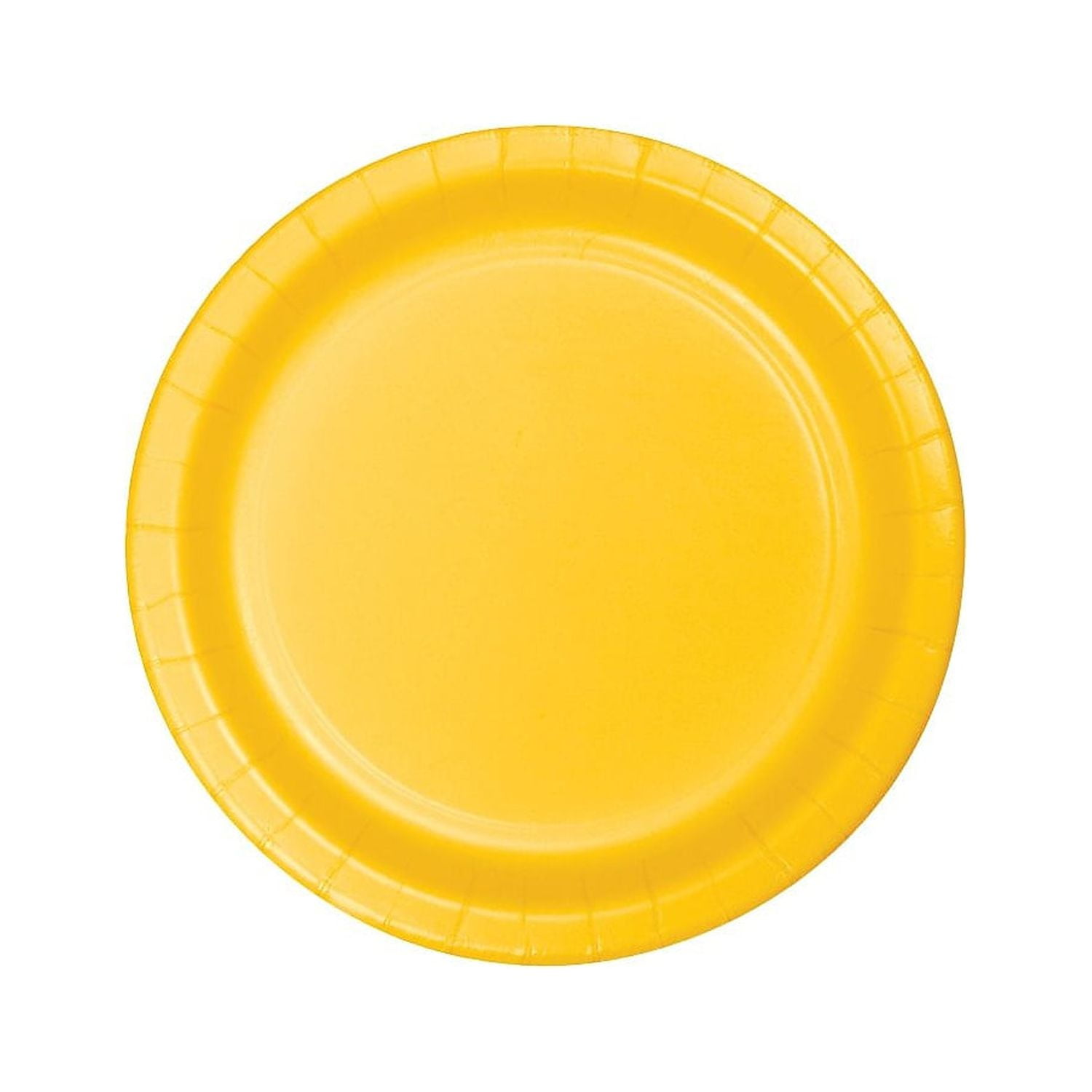 School Bus Paper Plates