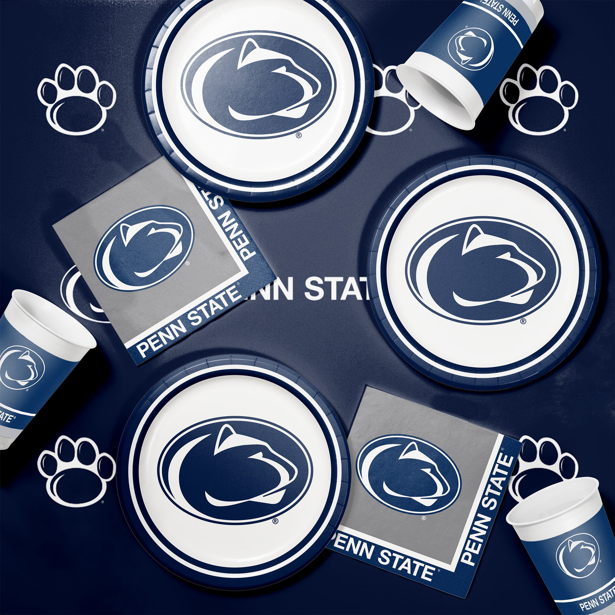 Creative Converting Penn State University Tailgating Kit, Serves 8 ...