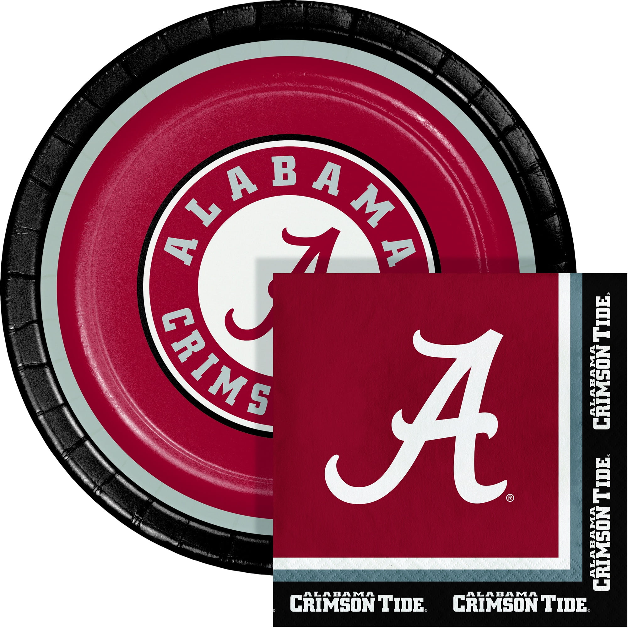 Creative Converting University of Alabama Paper Plate and Napkin Party ...