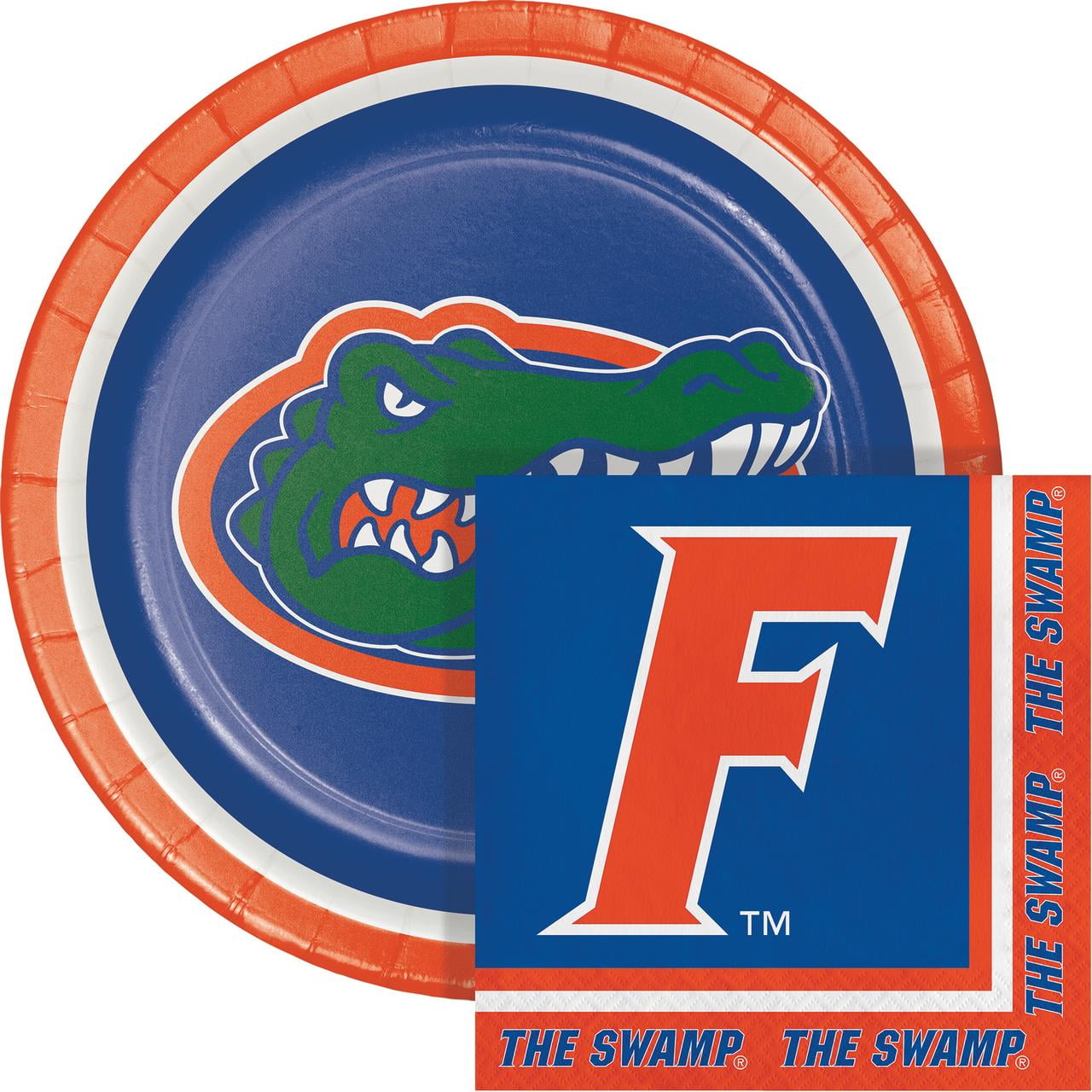 Creative Converting University of Florida Paper Plate and Napkin Party ...