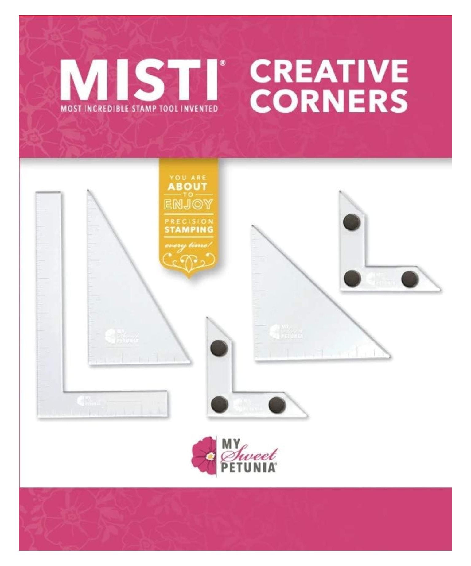 Creative Corners Positioning Pieces for Precision Stamping; 5-Piece Set ...