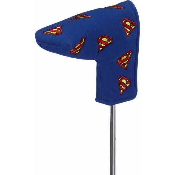 Creative Covers For Golf Superman Multi Logo Blade Putter Cover ...