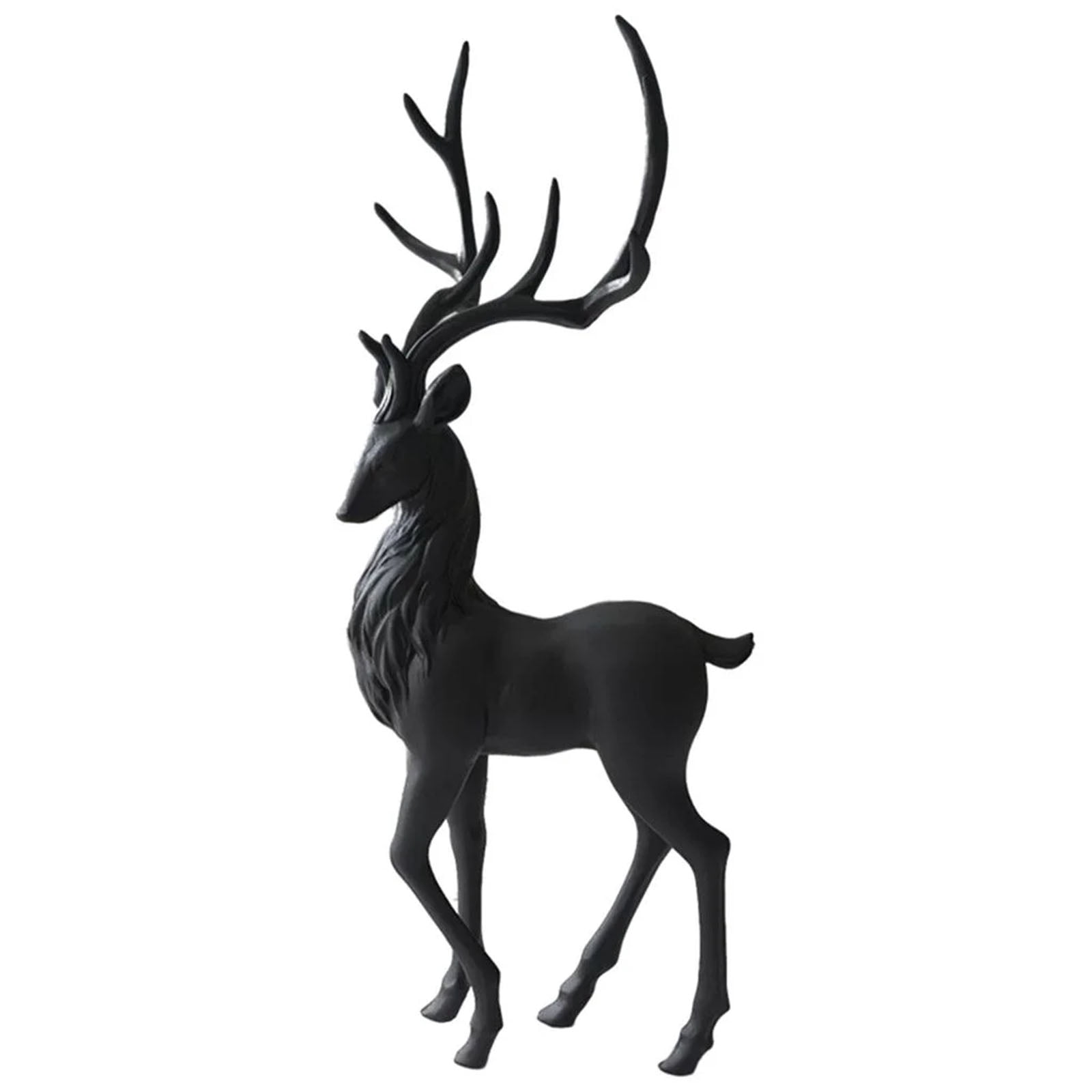 Creative Craft Deer Decoration - Standing Pose Deer Spirit Guard Heart ...