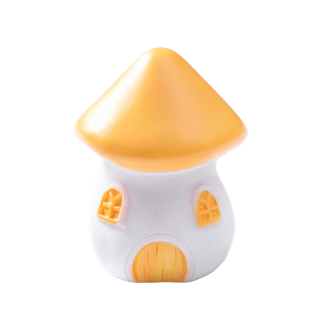 Creative Craft Resin House Figurine Decors Funny House Sculpture Statue ...