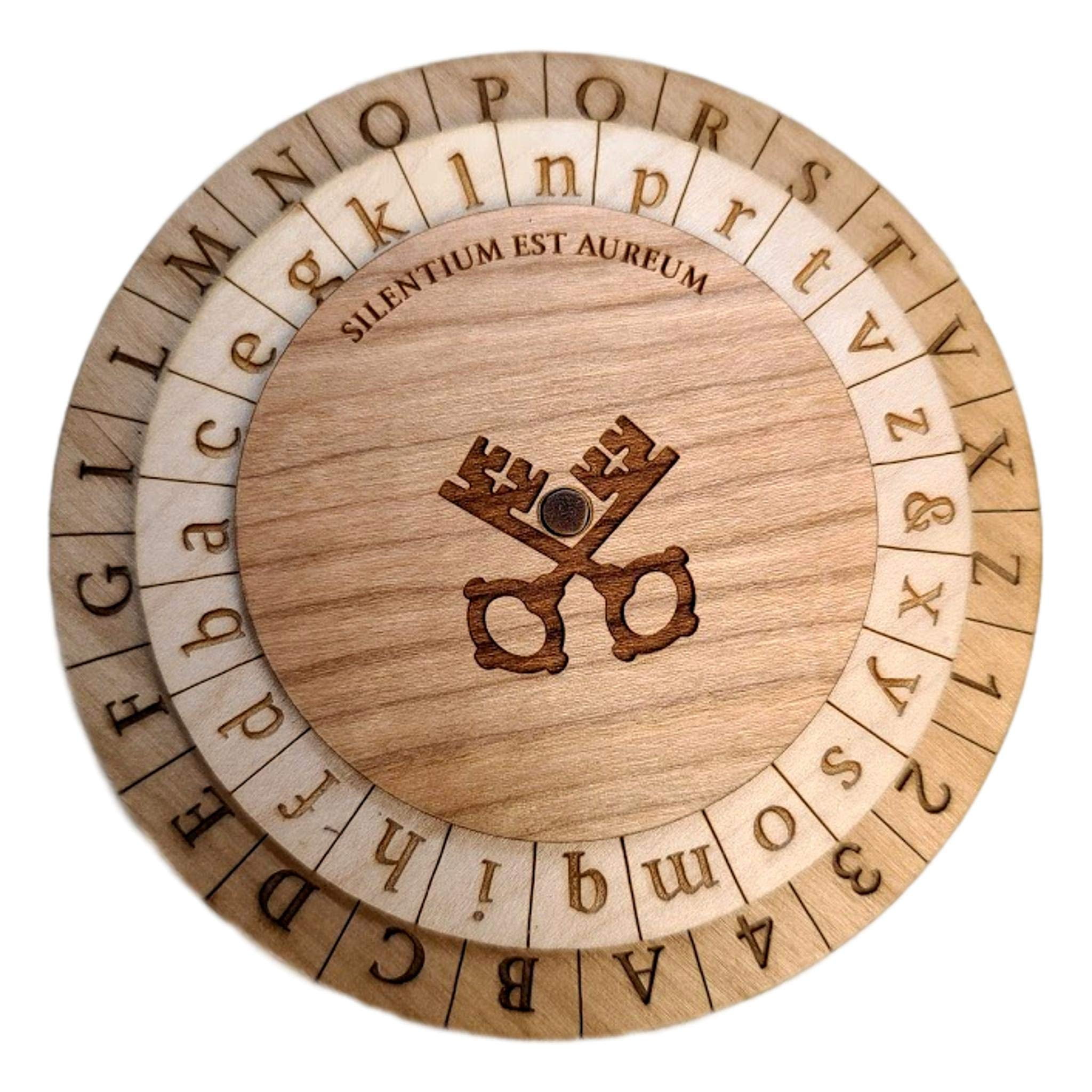 Creative Crafthouse Alberti Cipher Disk, 1467 Renaissance Code Device ...