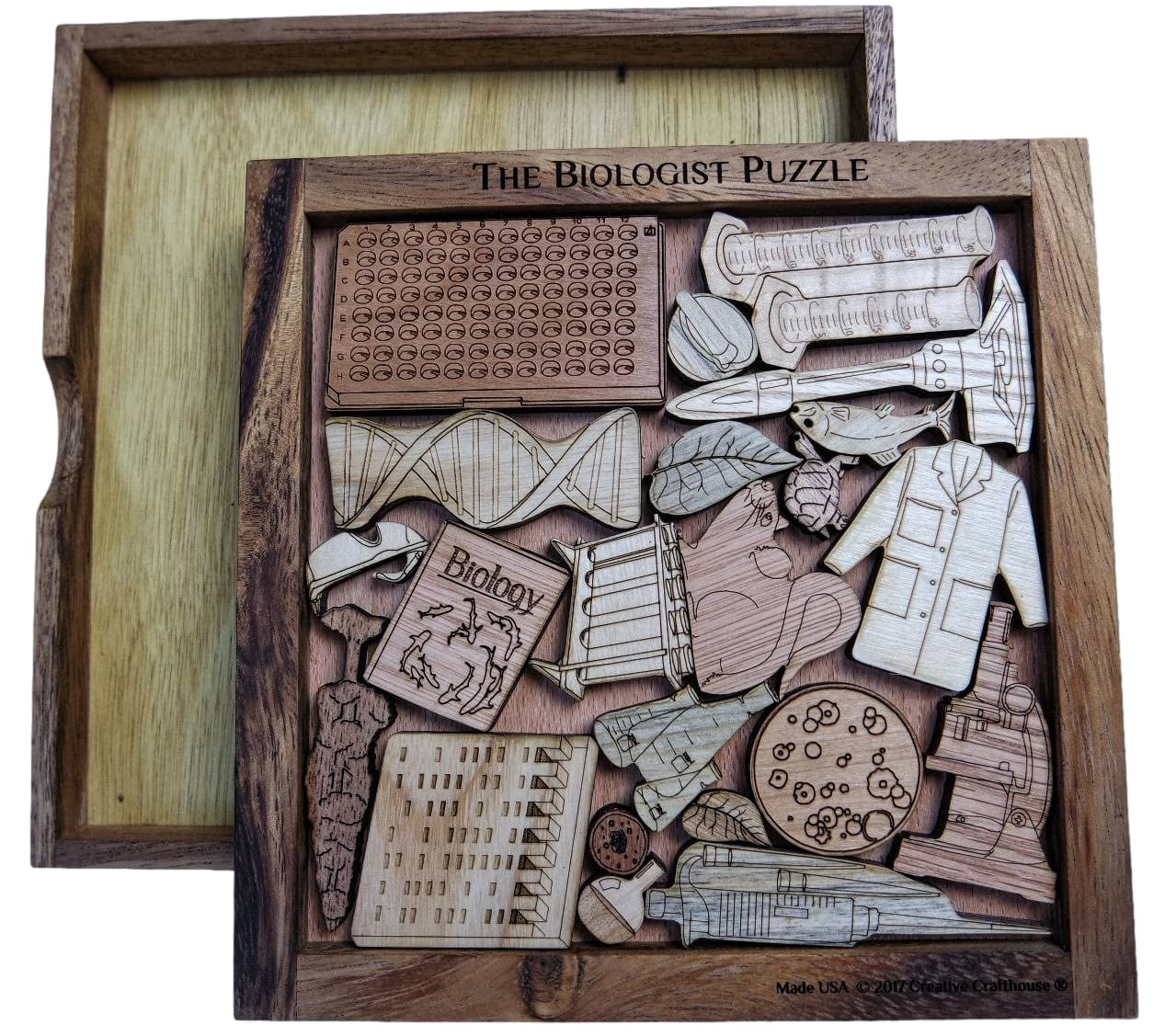 Creative Crafthouse Biologist Puzzle, Graduation and Retirement Gift ...