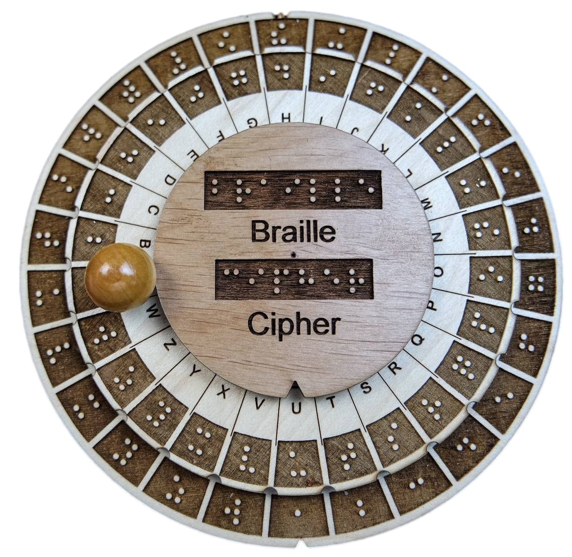 Creative Crafthouse Braille Cipher, Tactile Encryption Device for ...