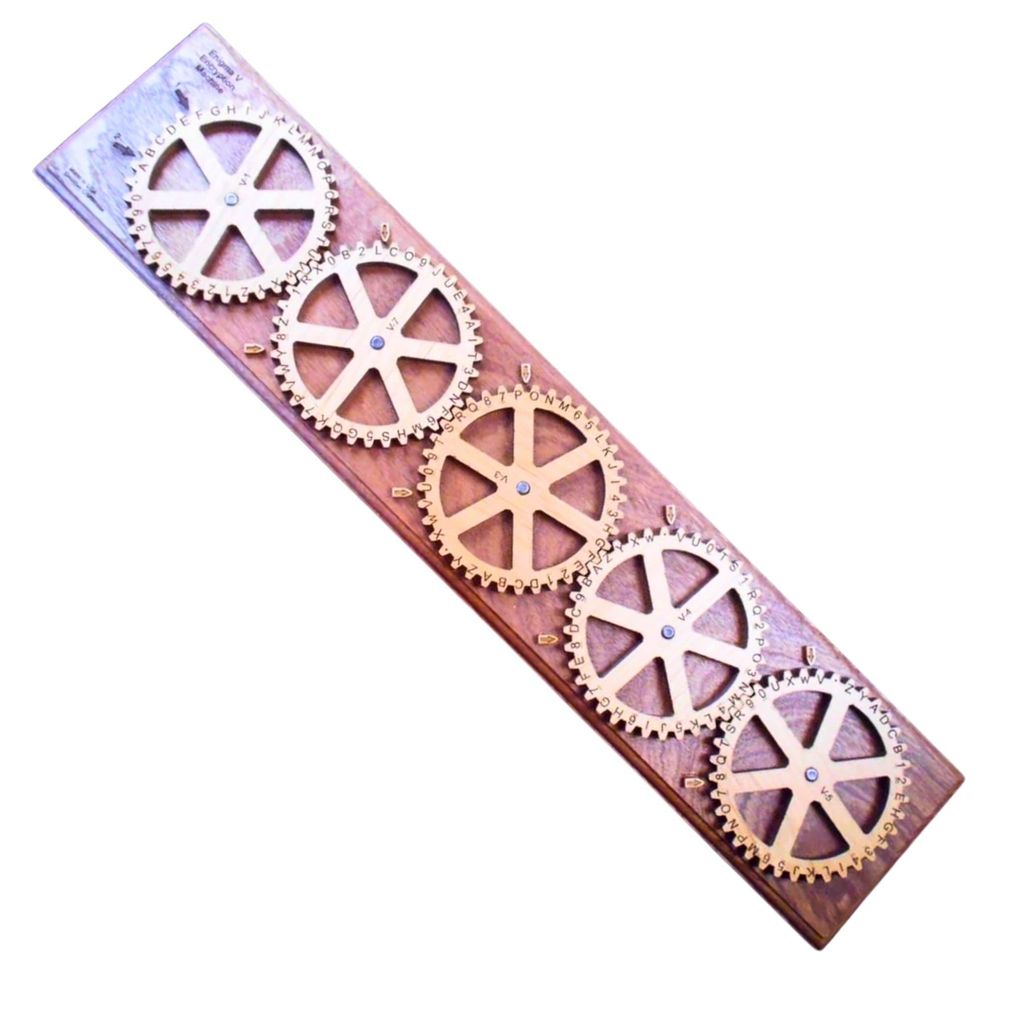 Creative Crafthouse Enigma V Cipher Machine, Cryptology Escape Room ...