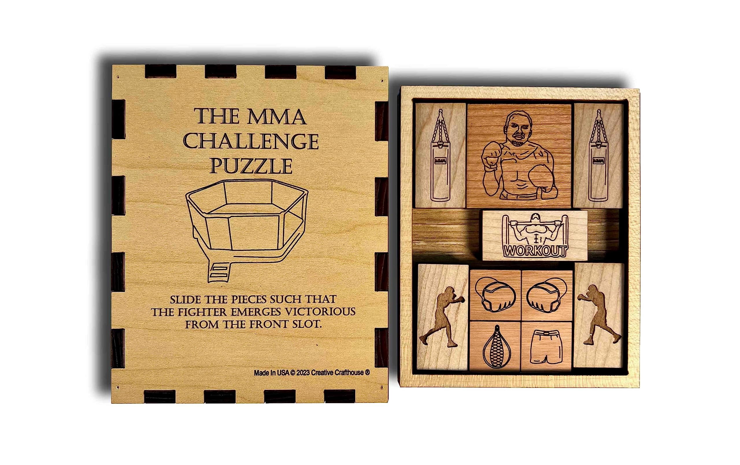 Creative Crafthouse MMA Challenge Sliding Puzzle, Fighter's Victory ...