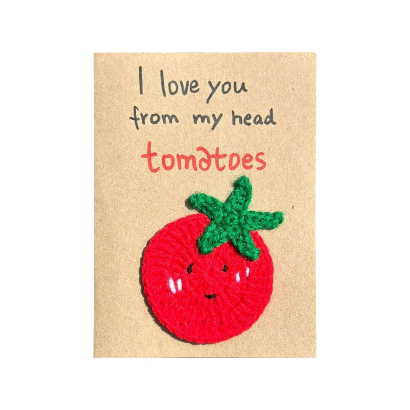 Creative Crochet Greeting Card 2025 New Handmade Cute Knitting Crochet ...