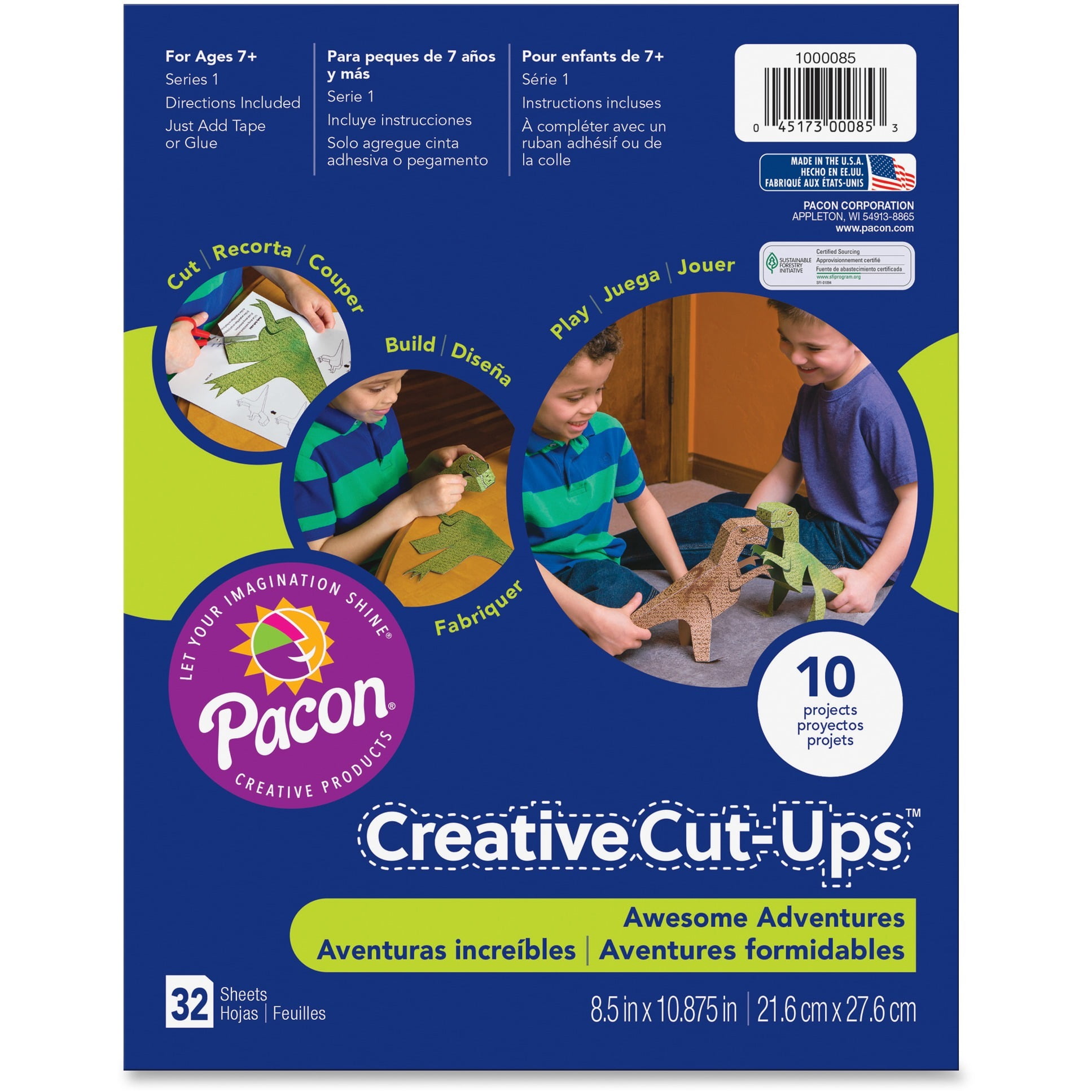 Creative Cut-ups Awesome Adventures Project, 32 / Each (Quantity ...