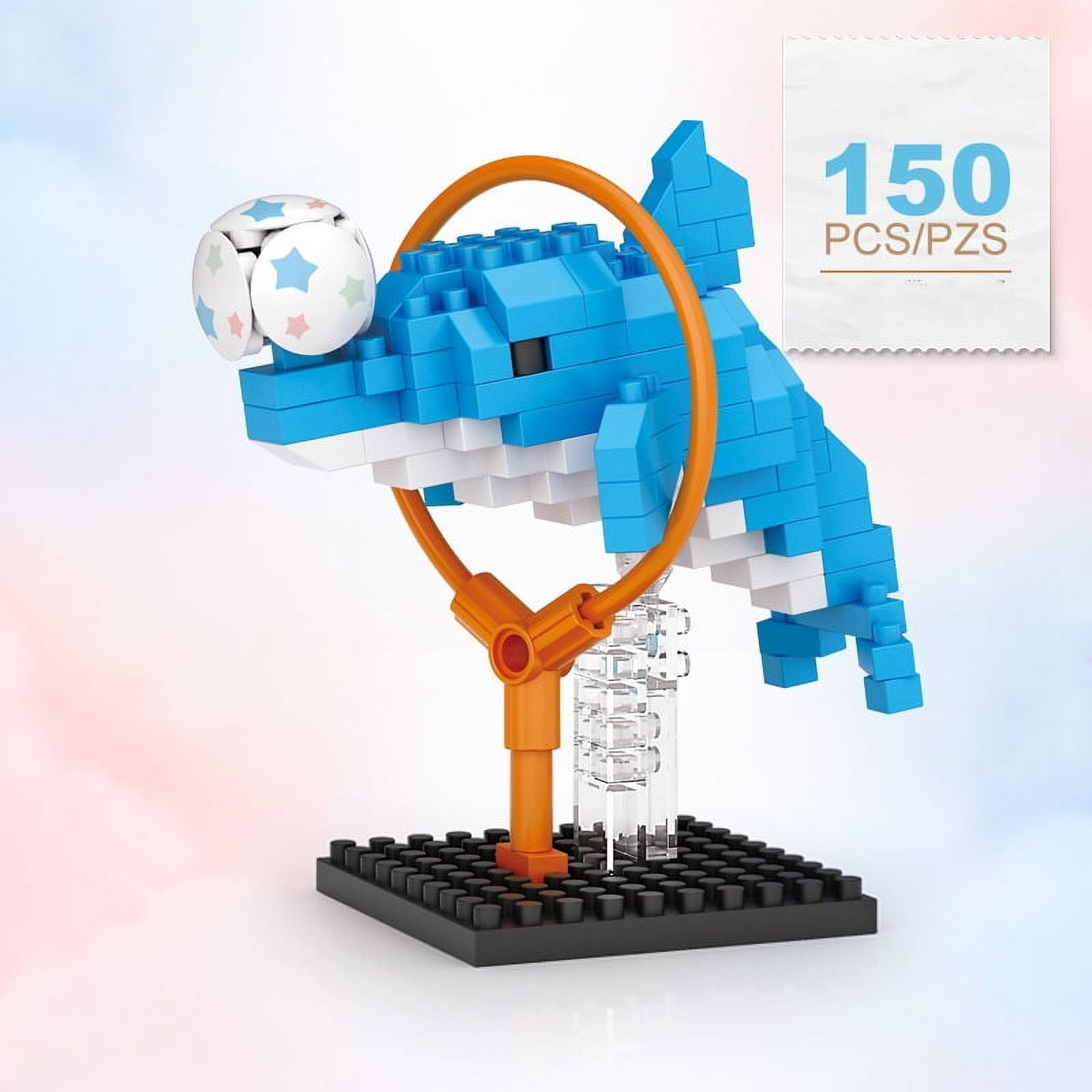 Creative Cute Animal Mini rabbit Building Blocks Puppy Cat Model Dog ...