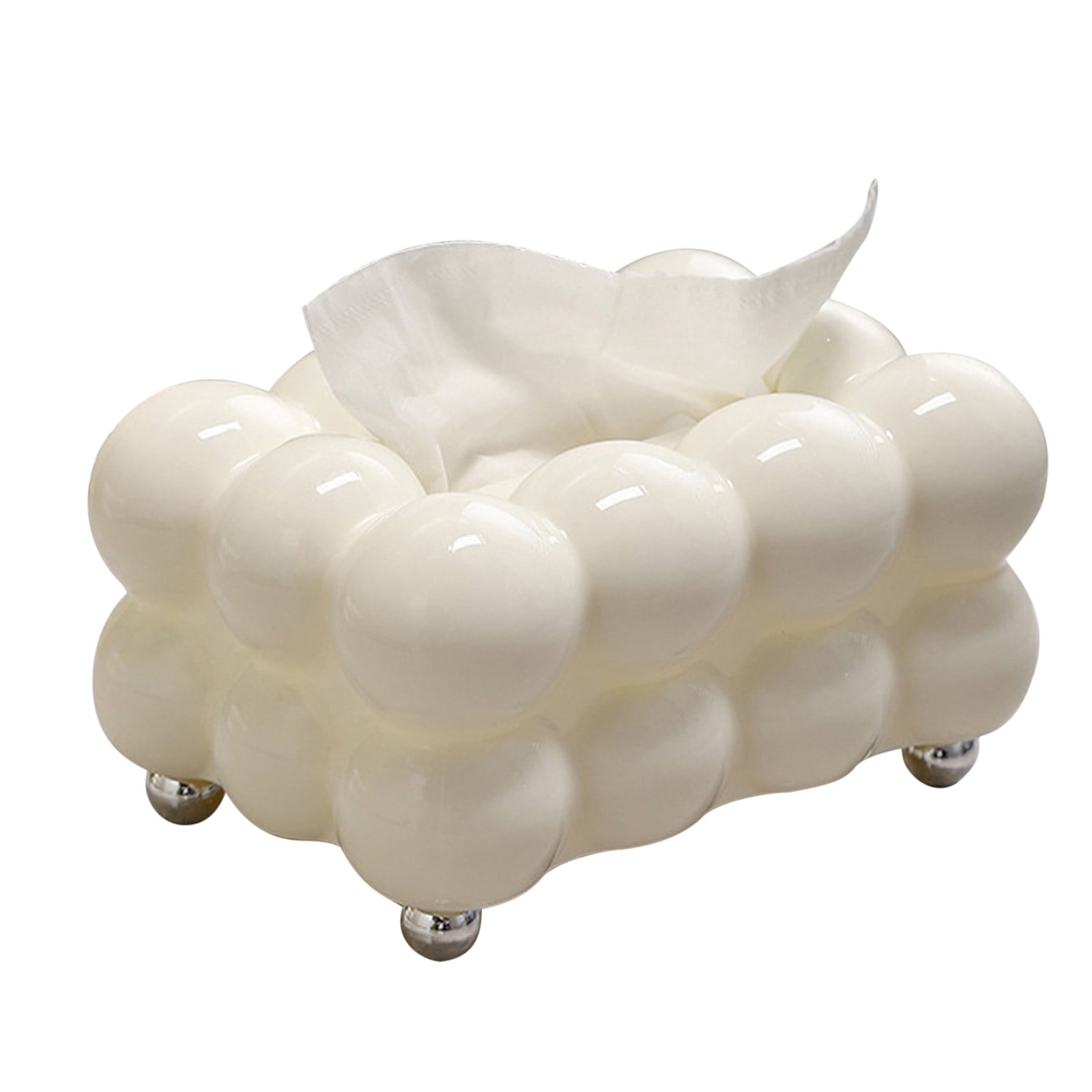 Creative Cute Cotton Candy Tissue Box Cover Living Room Coffee Table ...