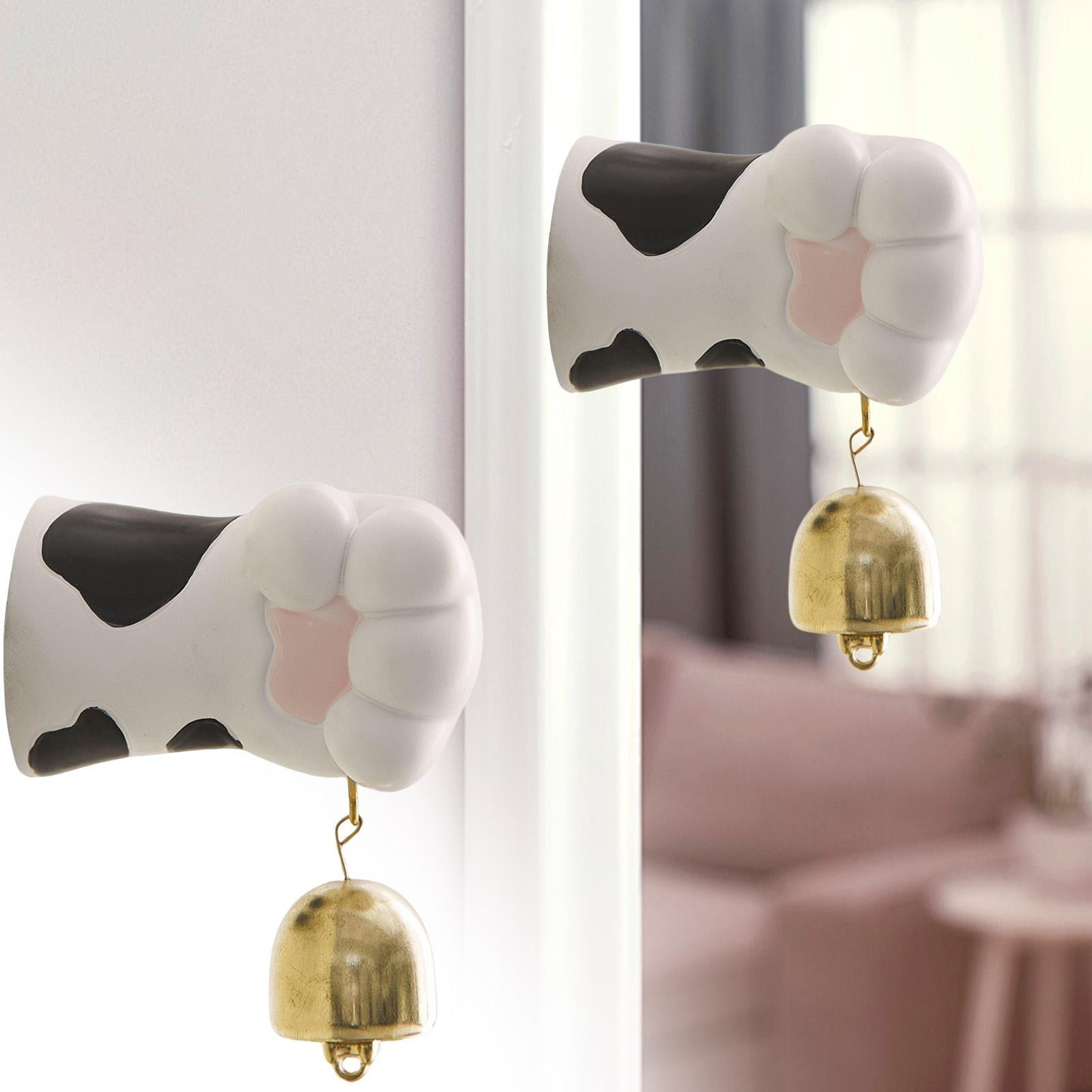 Creative Cute Cow Doorbell, Decorative Door Bell Ornament with Wind ...